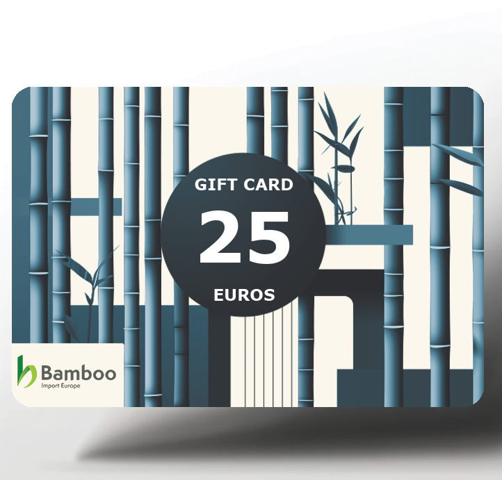 Bamboo Import Europe Gift Certificate | Directly delivered