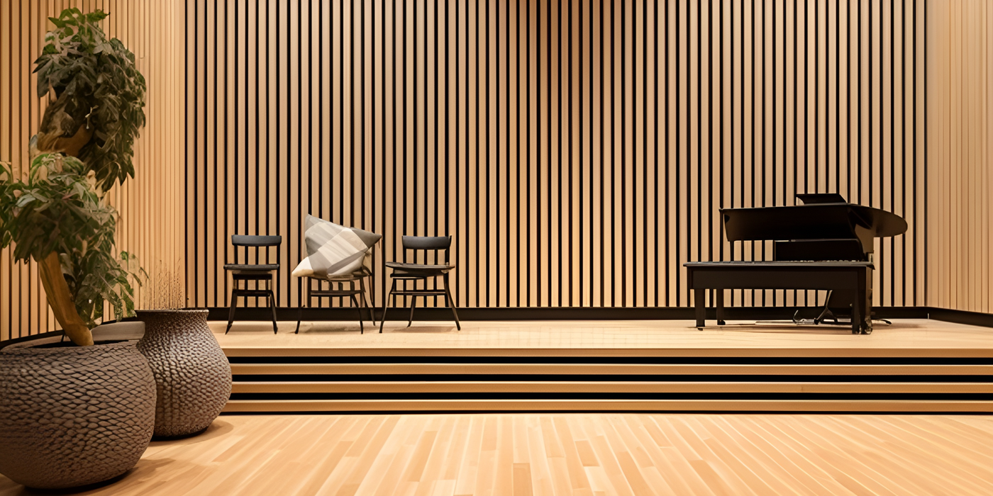 Akustikpaneele aus Bambus